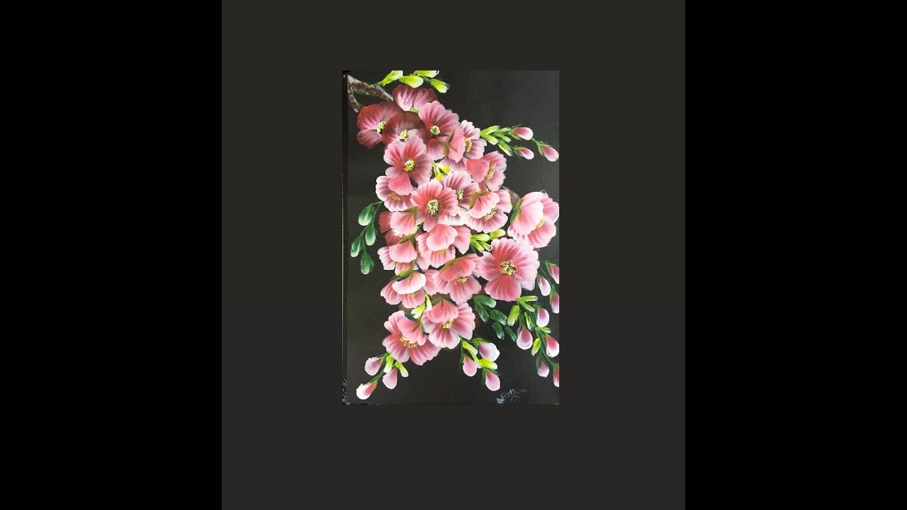 One Stroke Painting For Beginners. - YouTube