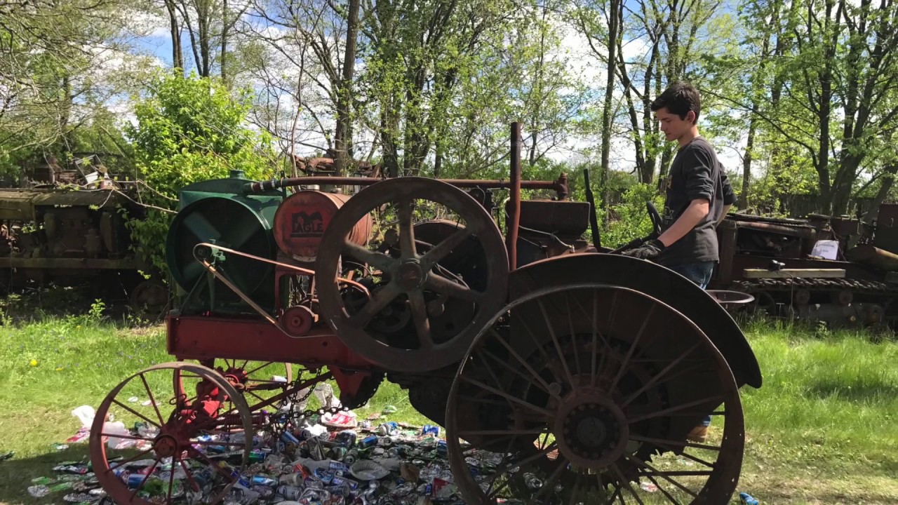 1920 Eagle tractor - YouTube