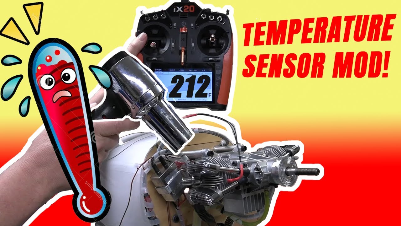 Spektrum Telemetry Temperature Sensor Mod! (SPMA9571) - YouTube