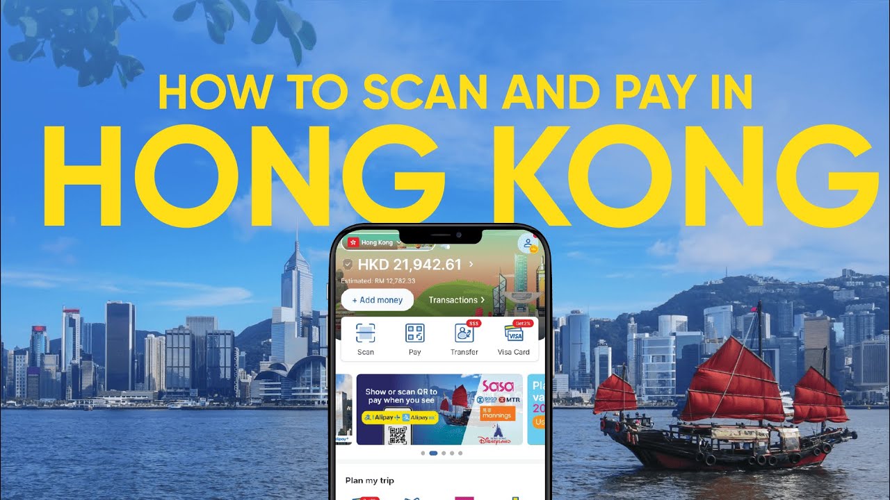 How to Scan and Pay in HongKong with TNG eWallet - YouTube