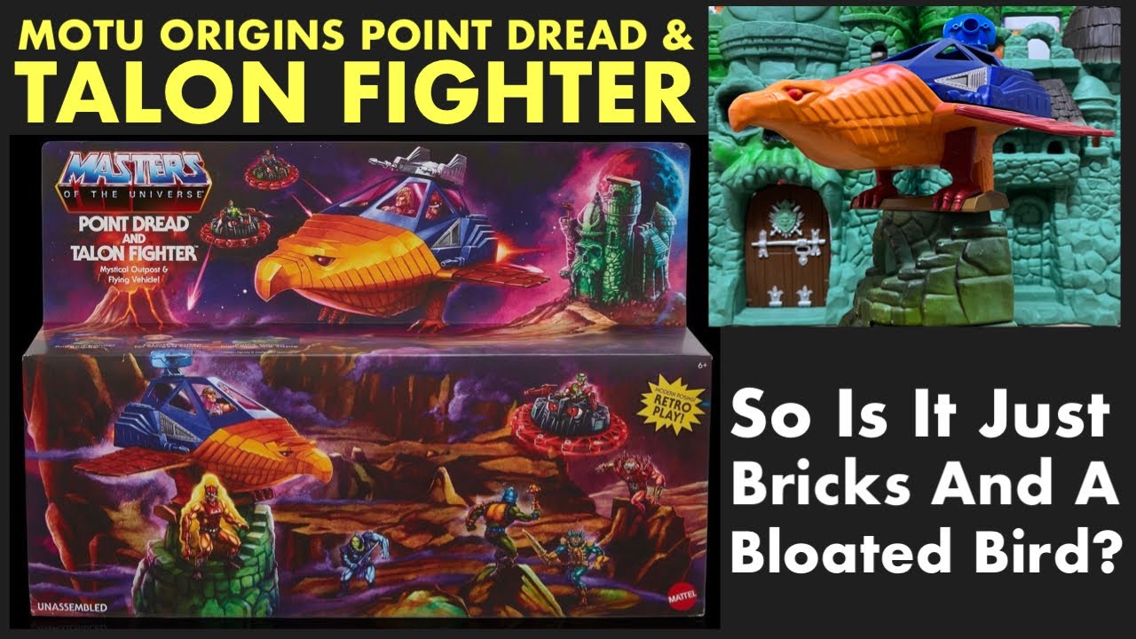MOTU ORIGINS POINT DREAD & TALON FIGHTER - Still Mainly Just A Bunch Of ...
