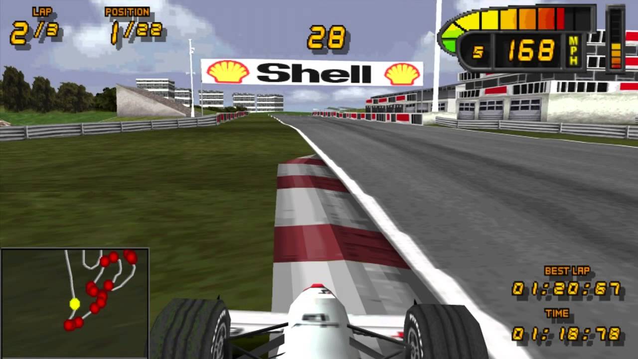 F1 '98 (PS1) walkthrough - Argentina - YouTube