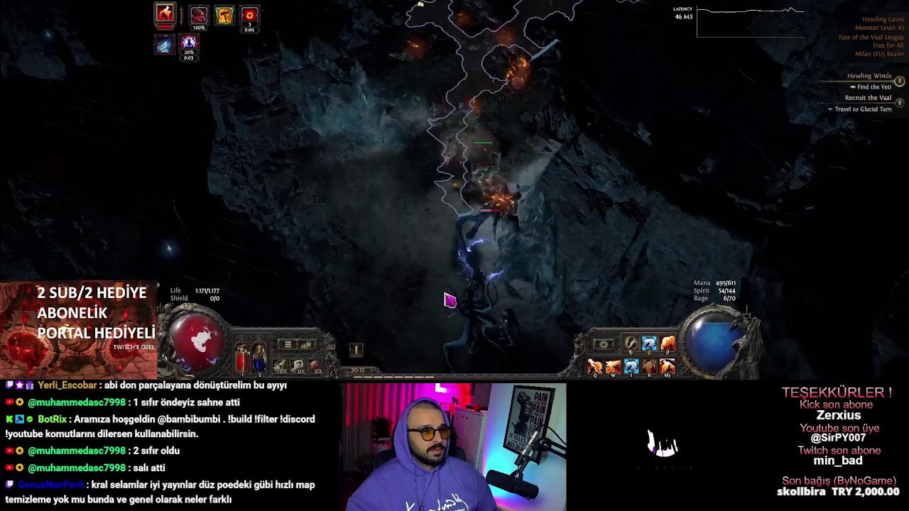 !drops POE 2 YENİ SEZON GELDİ. TWITCH PORTAL HEDIYELI #pathofexile2 # ...