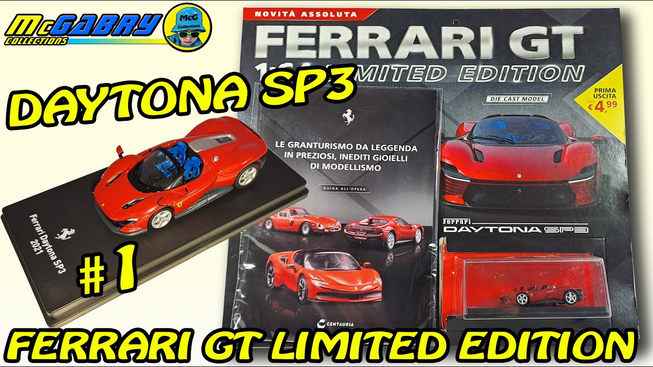 FERRARI GT LIMITED EDITION CENTAURIA N.1-FERRARI DAYTONA SP3 RECENSIONE ...