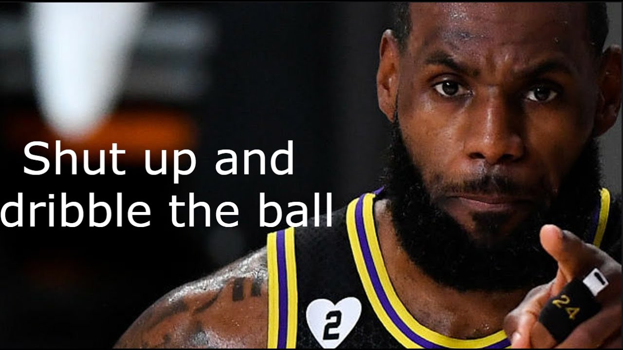 Shut up and dribble the ball - YouTube