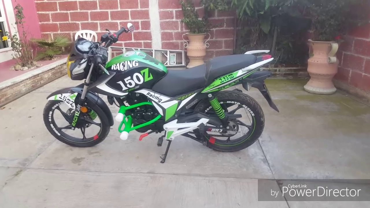 MOTOCICLETA .....150Z ....ITALIKA ....MODIFICADA .... !!¡¡ - YouTube