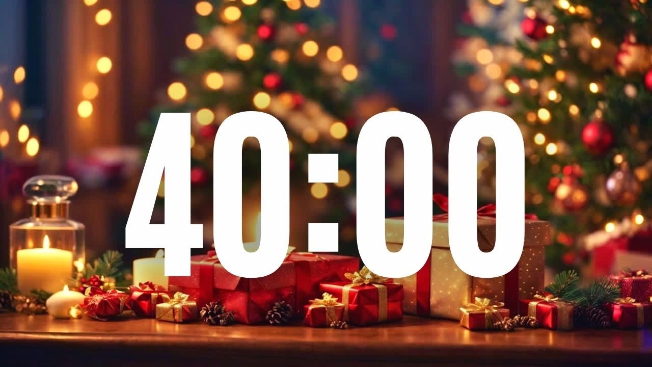 40 minute Timer Christmas Music - YouTube