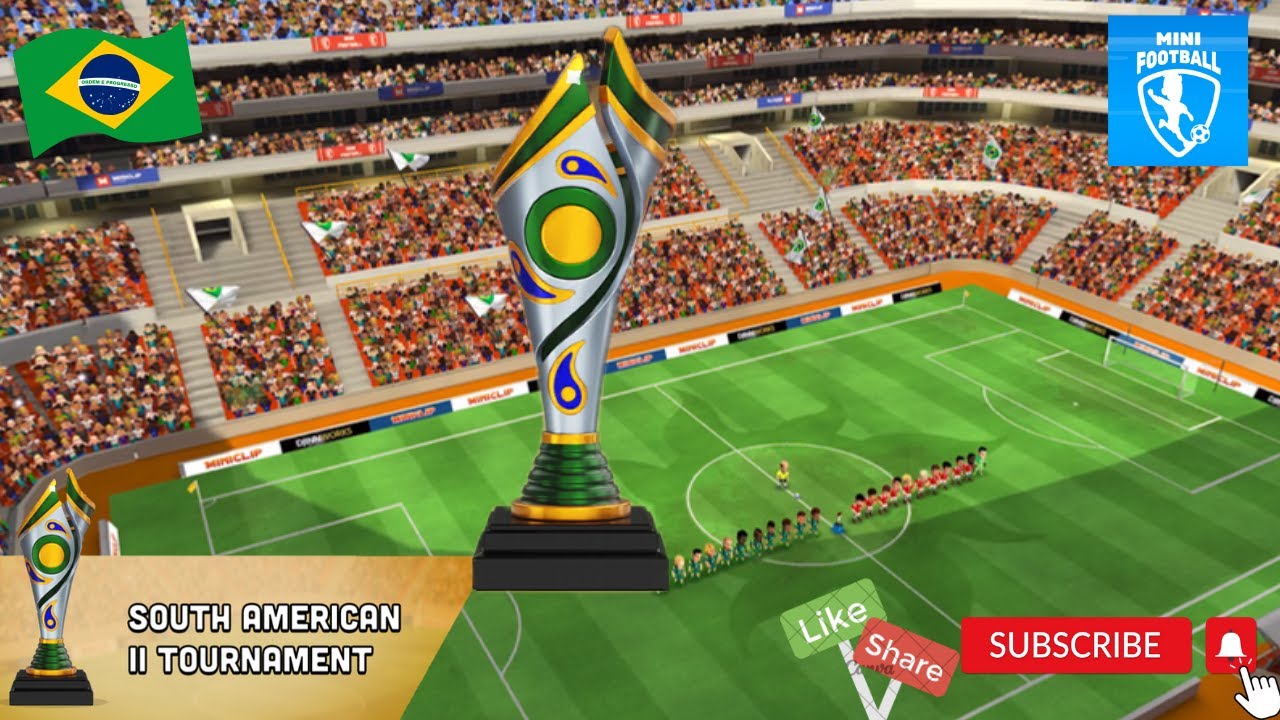 [Mini Football] New South American Tournament | Brazilian Cup Winners ...