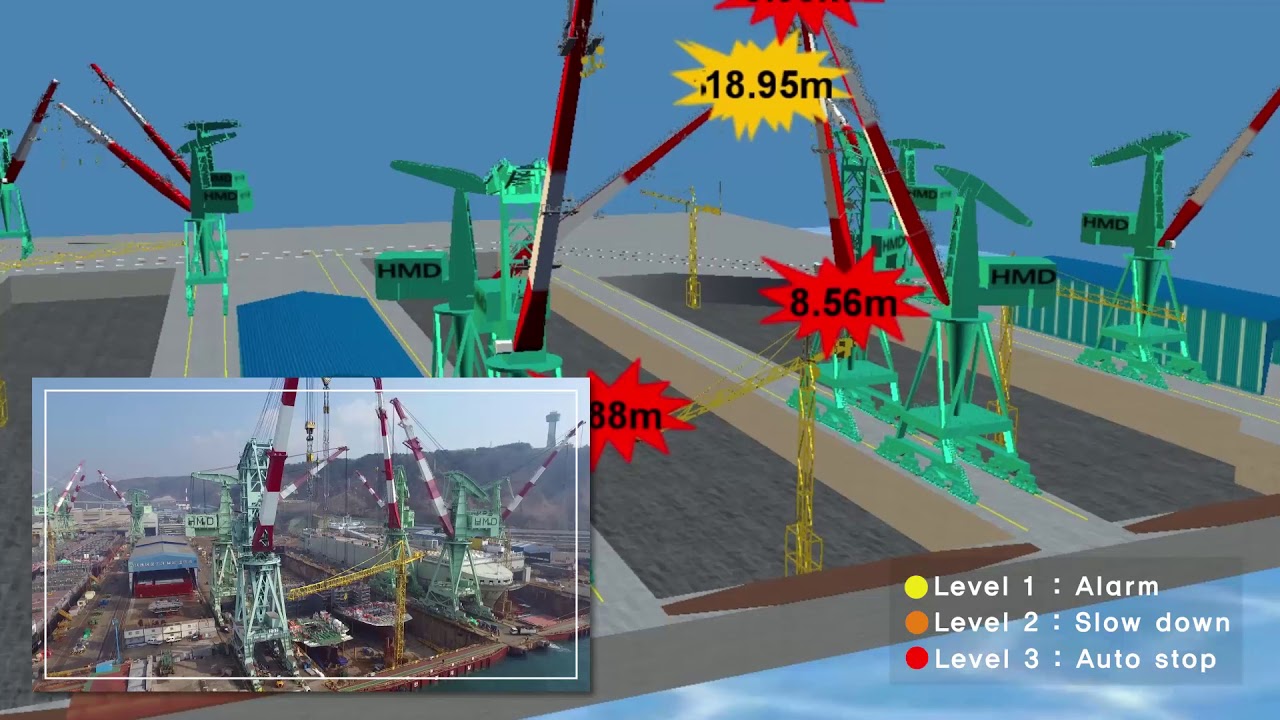 Safety : Digital Twin Crane Collision Avoidance System HMD English ...