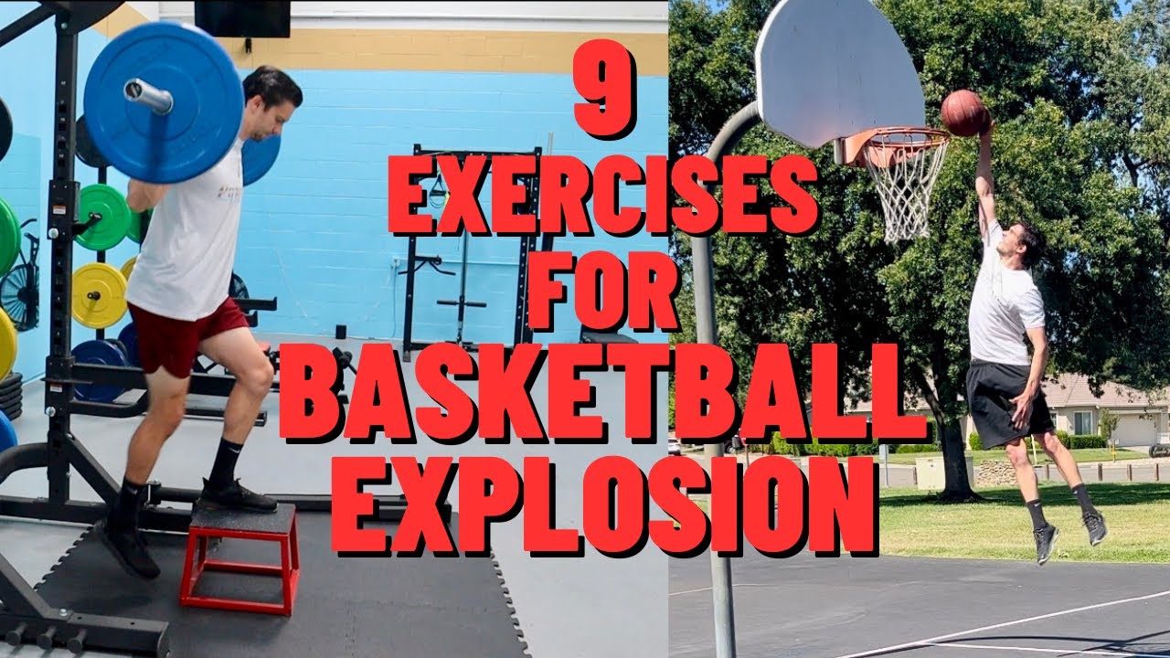 9 Explosive Strength Exercises For Basketball | PowerLux Fitness - YouTube