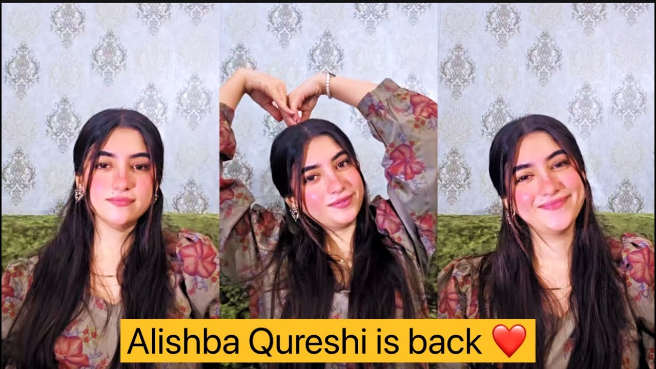 Alishba Qureshi live after a long time ️ - YouTube