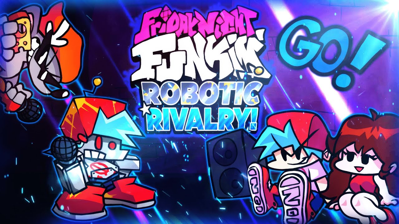 FNF - Robotic Rivalry (Vs Botfiend) MOD - Прохождение - YouTube