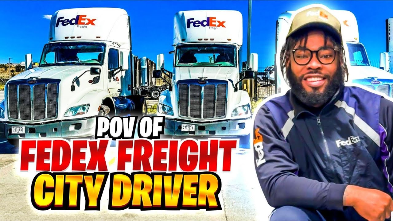 A Productive Week In My Life As A Fedex Freight Delivery Driver - YouTube