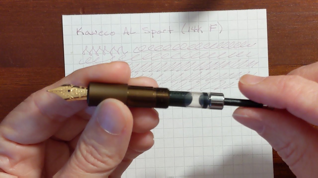 It's An Ink Problem (Not A Pen Problem) - YouTube