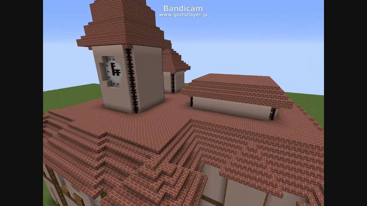 Minecraft: Scarlet Devil Mansion Exterior (for survival) - YouTube