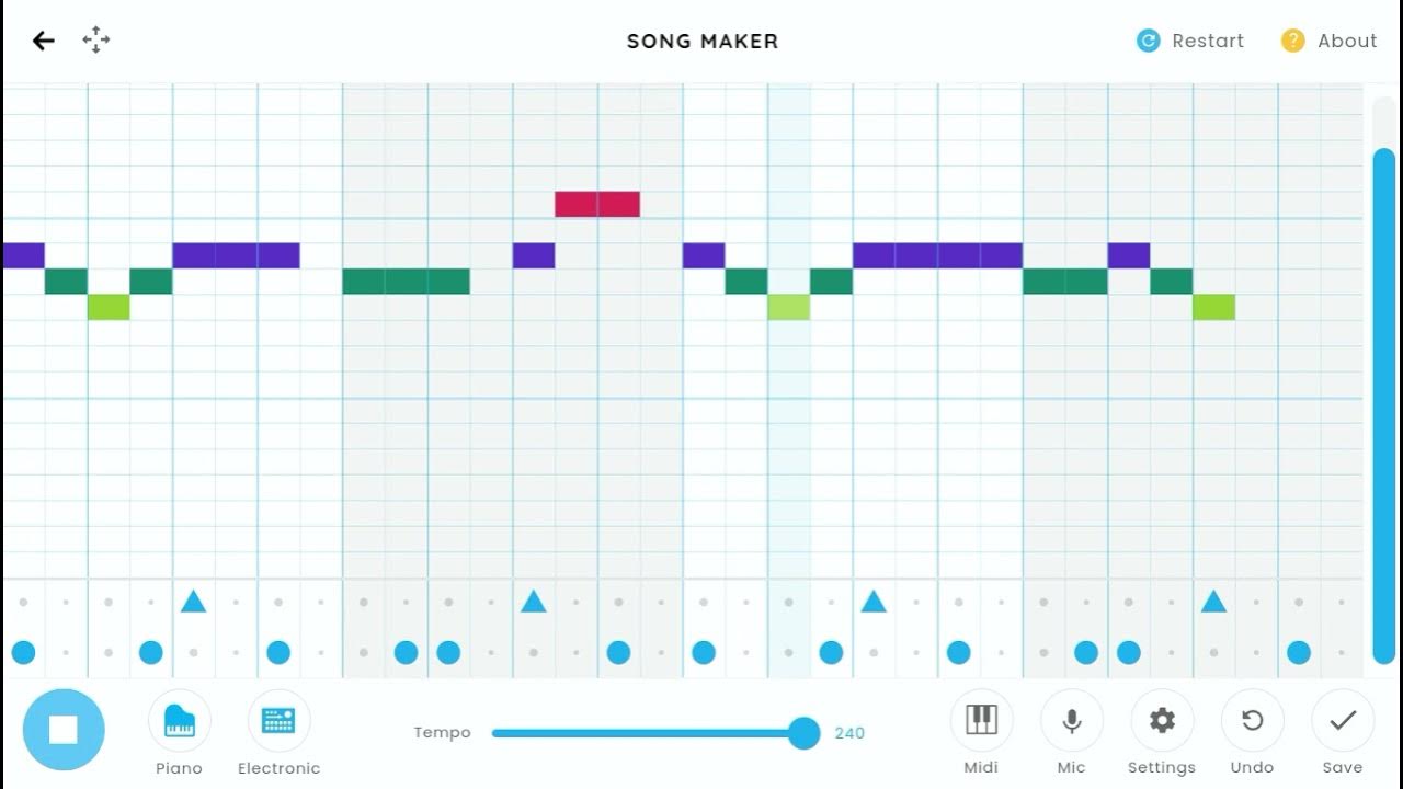 "mary had a little lamb" chrome music lab "song maker" - YouTube