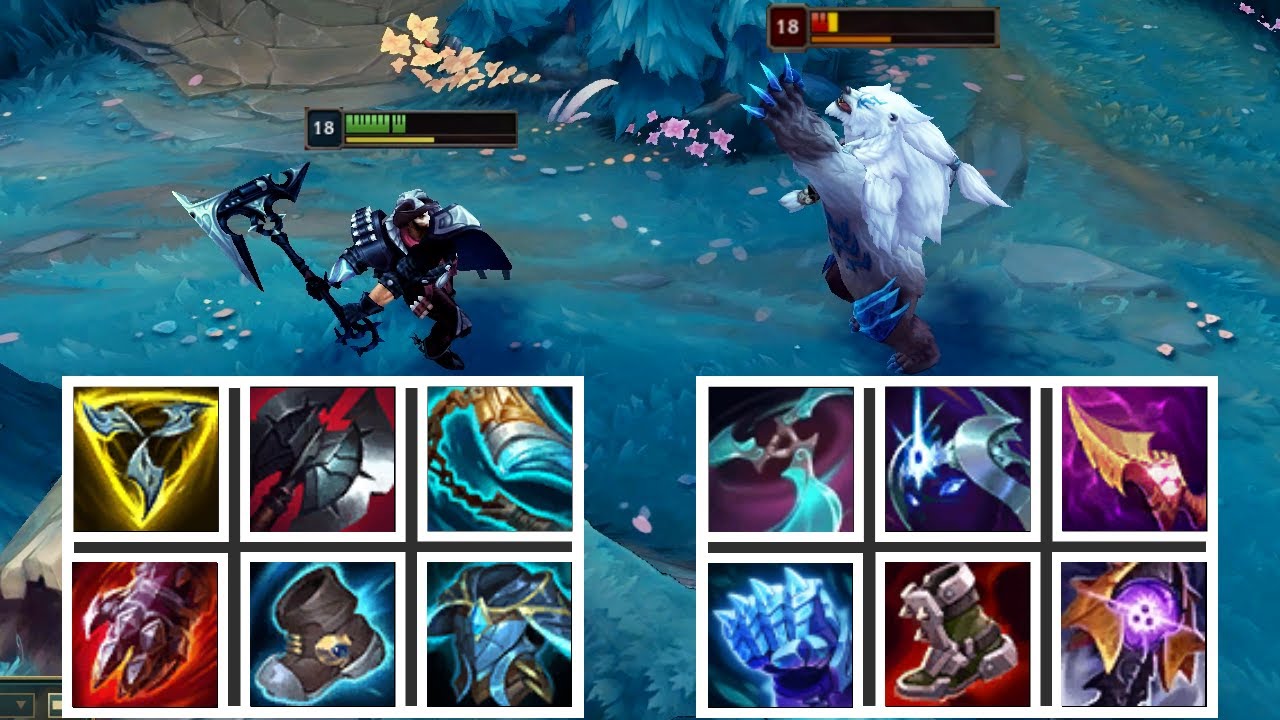 DARIUS vs VOLIBEAR FULL BUILD FIGHT - YouTube