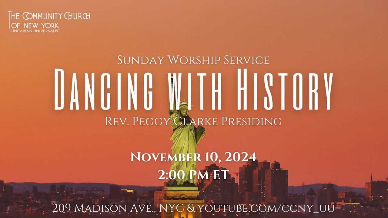 Dancing With History: Sunday Worship with Rev. Peggy Clarke - YouTube