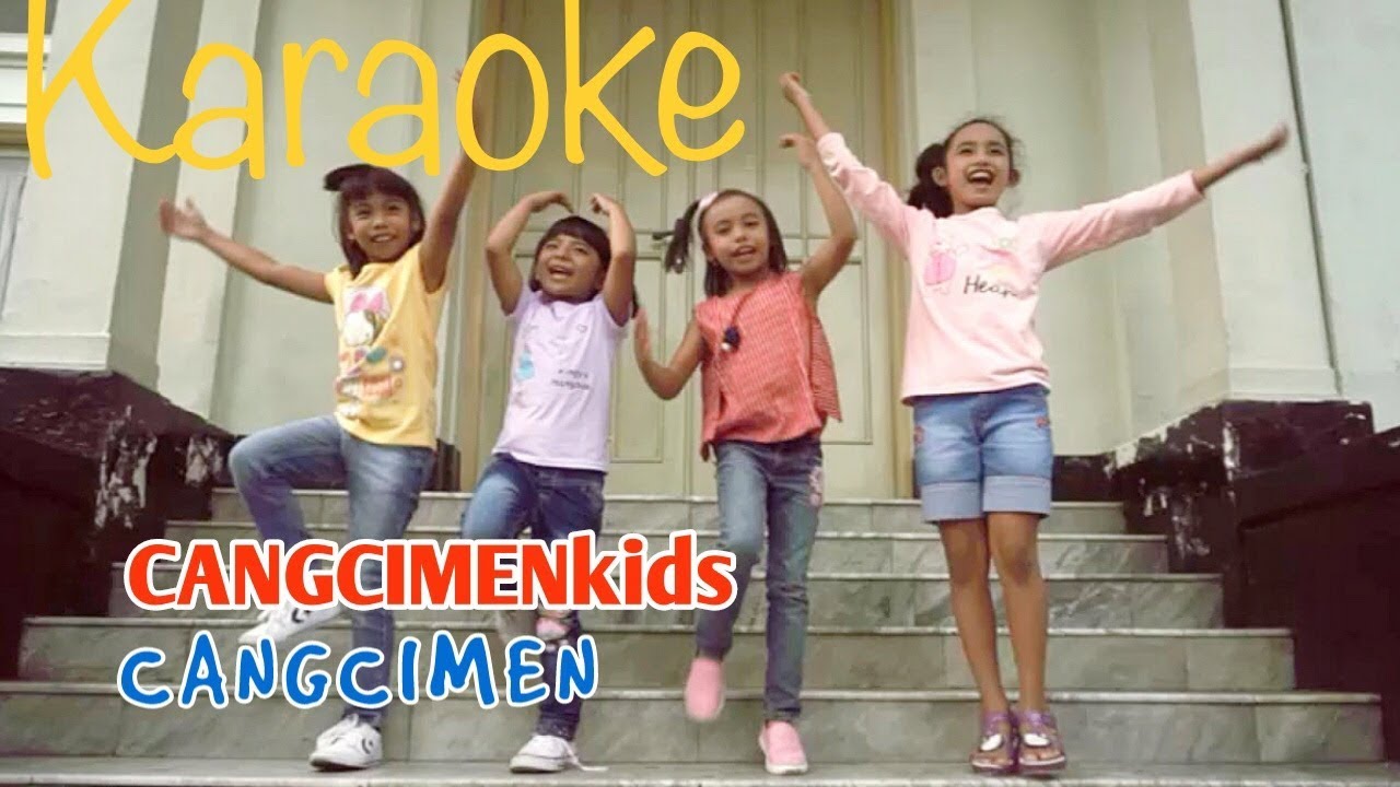 Karaoke lagu anak cangcimen #cangcimenkids - YouTube