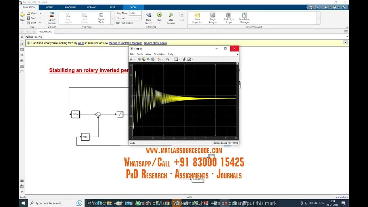 Stabilizing an rotary inverted pendulum using Fuzzy logic, PID, and LQR ...