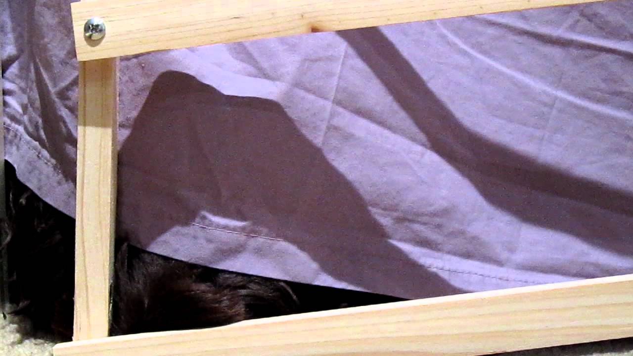 Teasing Chloe while trapped under the bed - YouTube