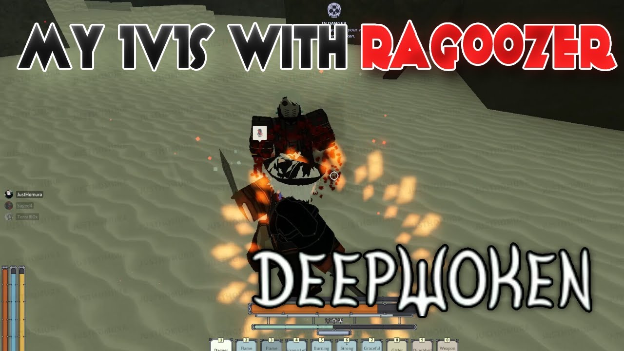 My 1v1s With Ragoozer In Deepwoken - YouTube