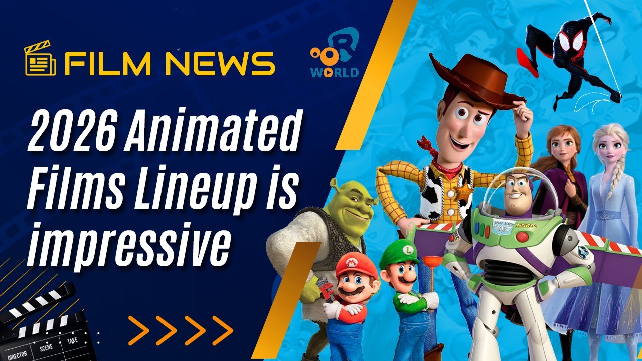 Exciting Animated Films Coming In 2026 - YouTube