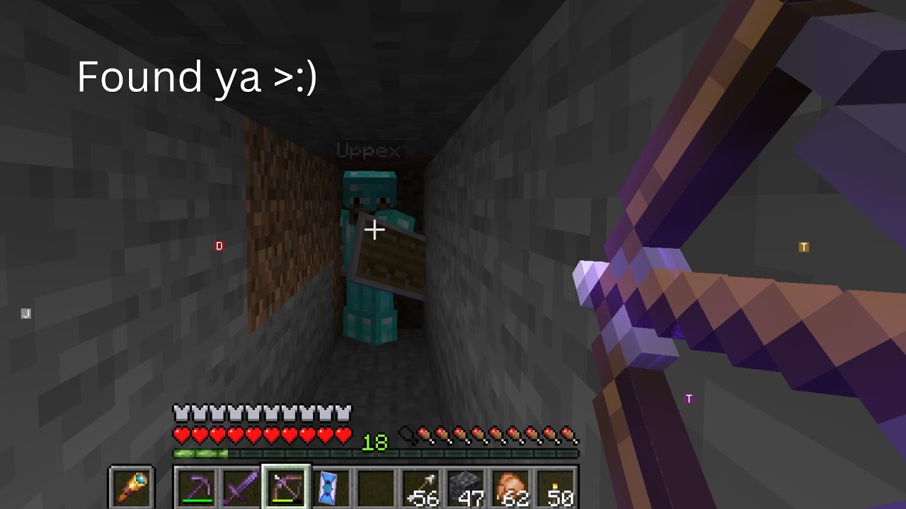 Bow Battle with Friends (Private MC server) - YouTube