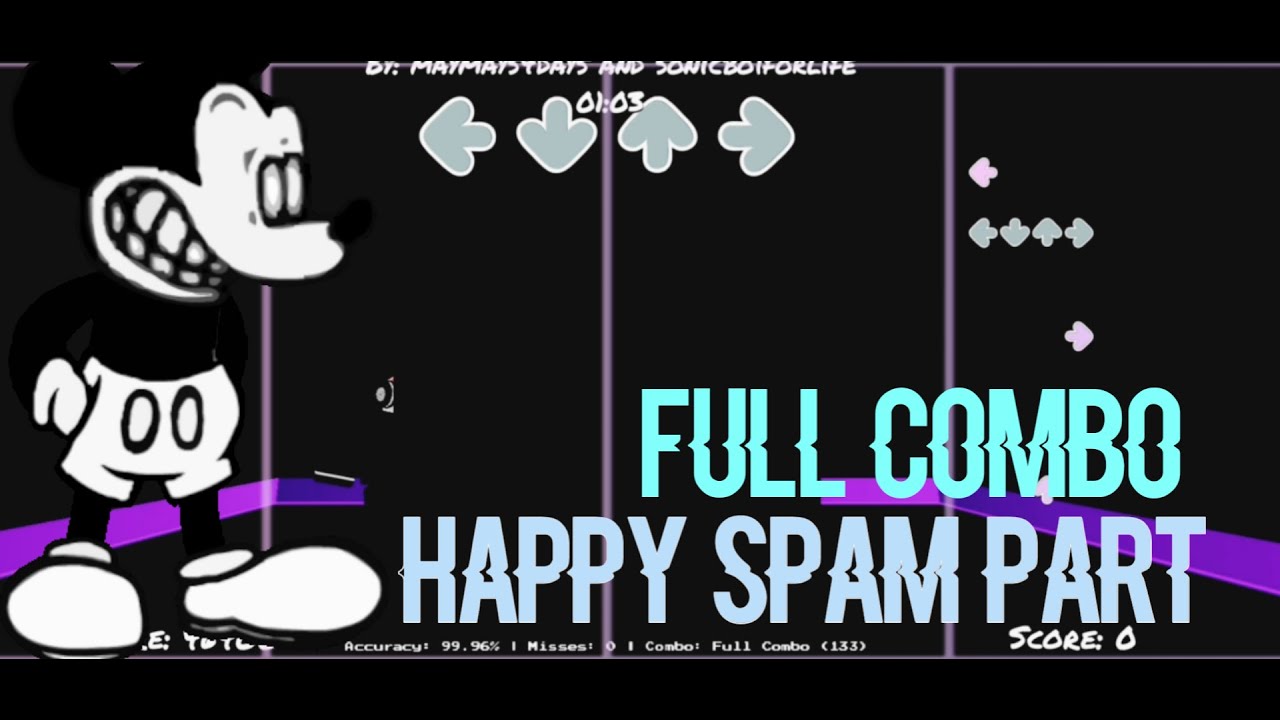 (Happy) Spam Part (FC) Roblox Funky Friday - YouTube