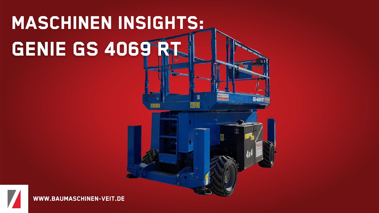 GENIE GS 4069 RT – Maschinen Insights - YouTube