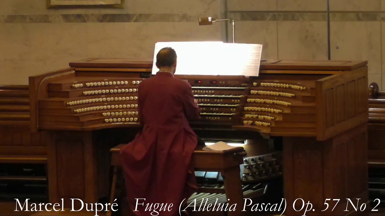 Marcel Dupré (1886–1971) — Choral et Fugue, Op. 57 - YouTube