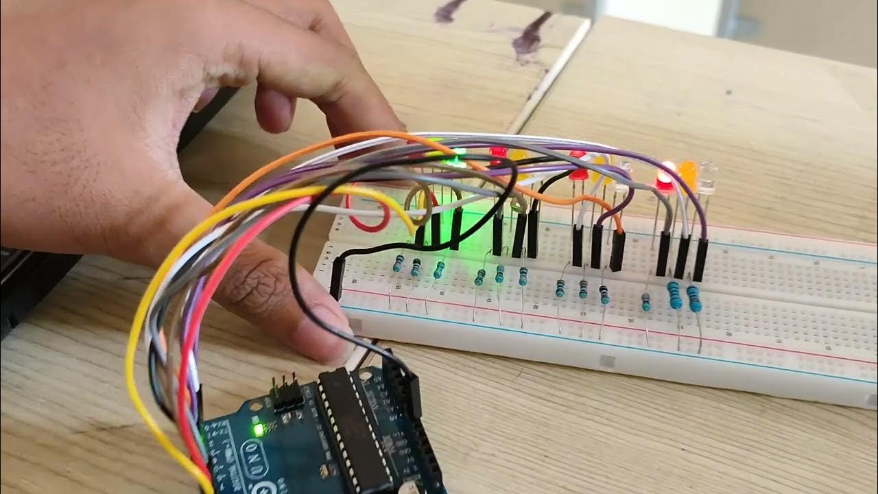 project arduino (traffic light) part1 - YouTube