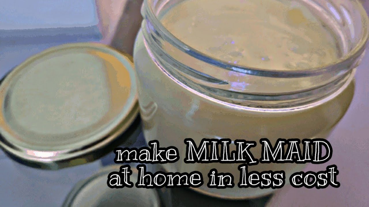 Milk Maid Recipe / Condensed milk Recipe easy Preparation | English ...