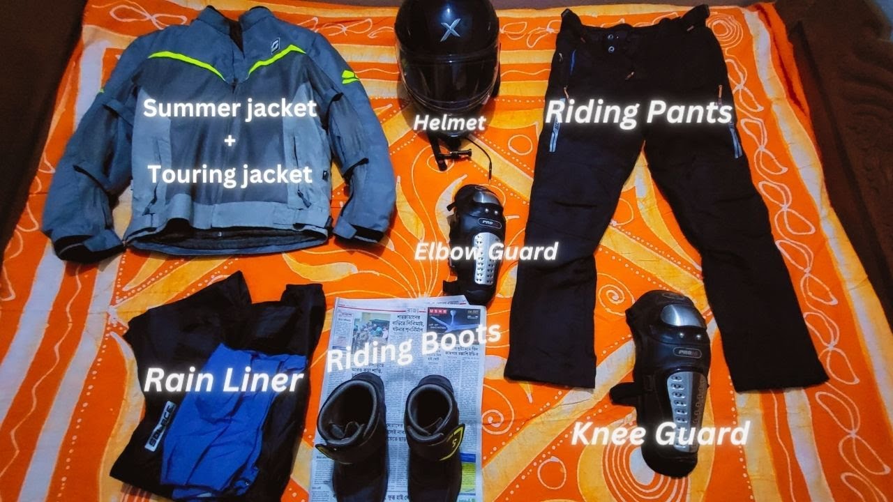 All My Riding Gears In Detail | How You can choose Best and Budget ...