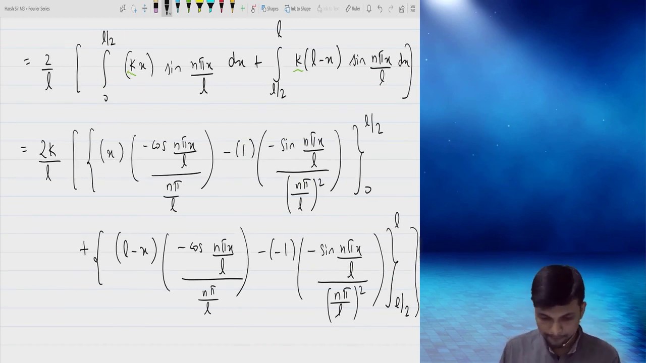 #17-Engineering Maths-Half Range Fourier Series | Range (0,L) | Problem ...