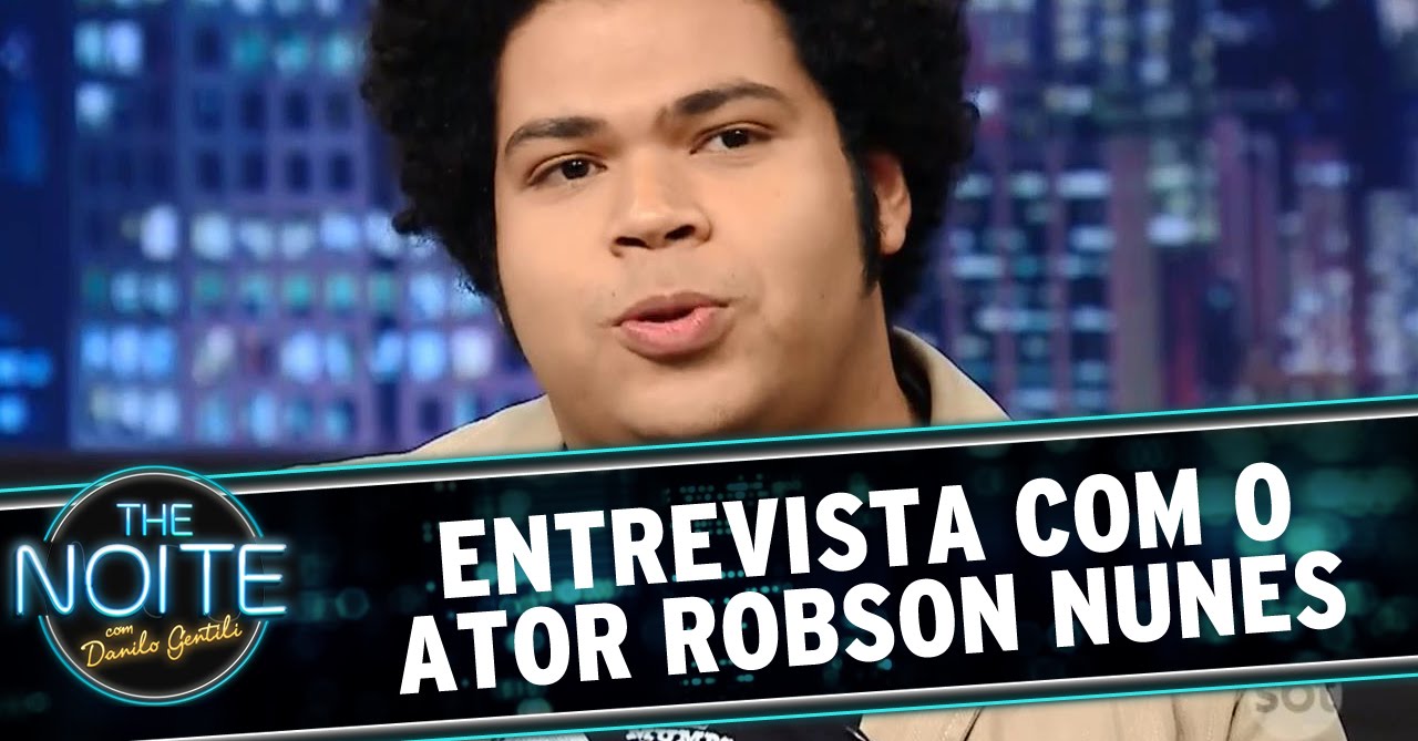 The Noite (05/11/14) - Entrevista com Robson Nunes, o Tim Maia no ...
