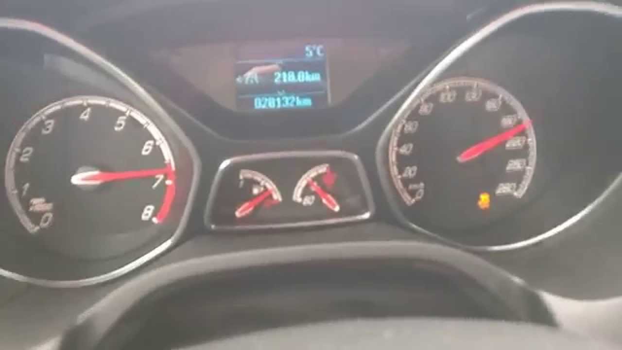 Focus ST 250 remap ... 4th 100-200 km/h - YouTube