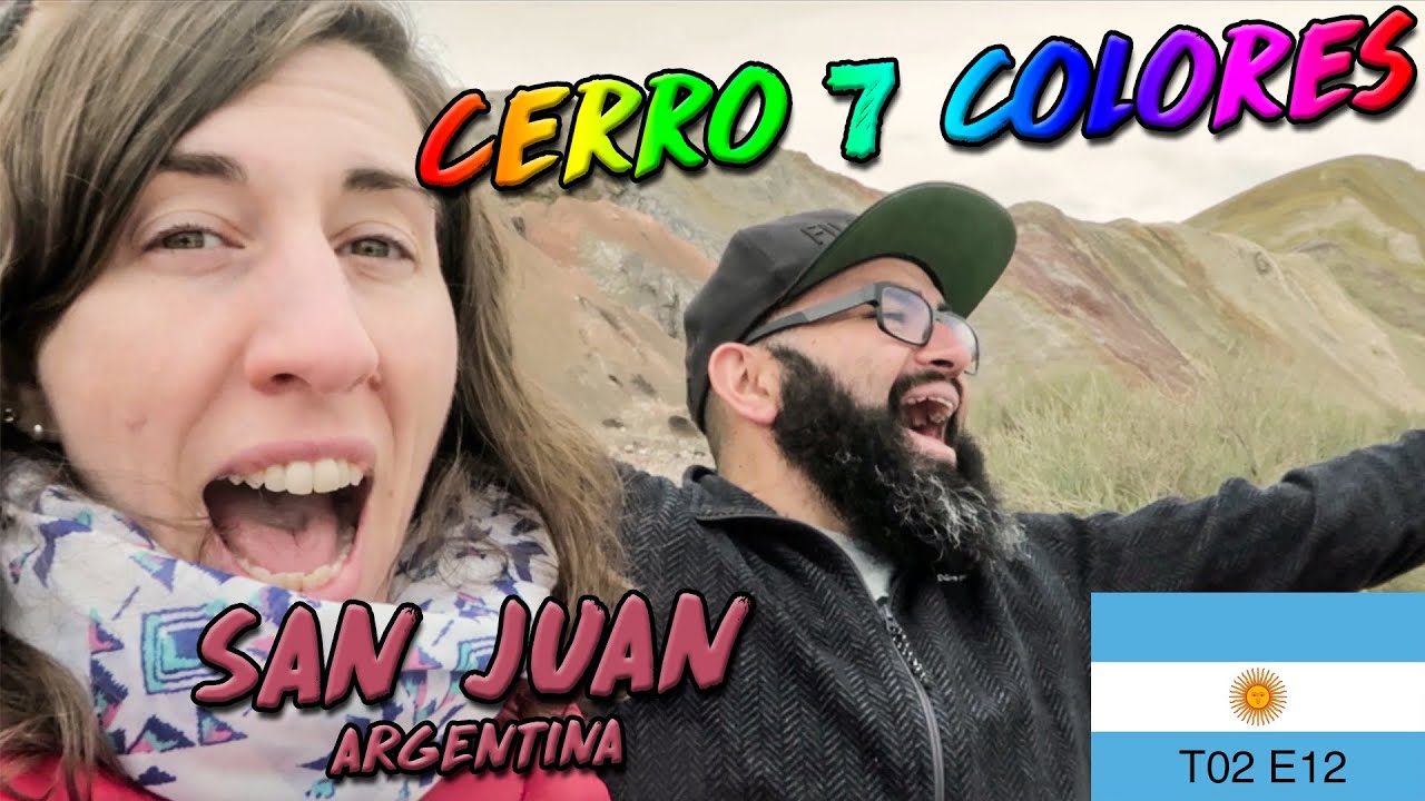 Barreal Cerro 7 colores - Calingasta - San Juan - Lu y Gelo - T02 E12 ...