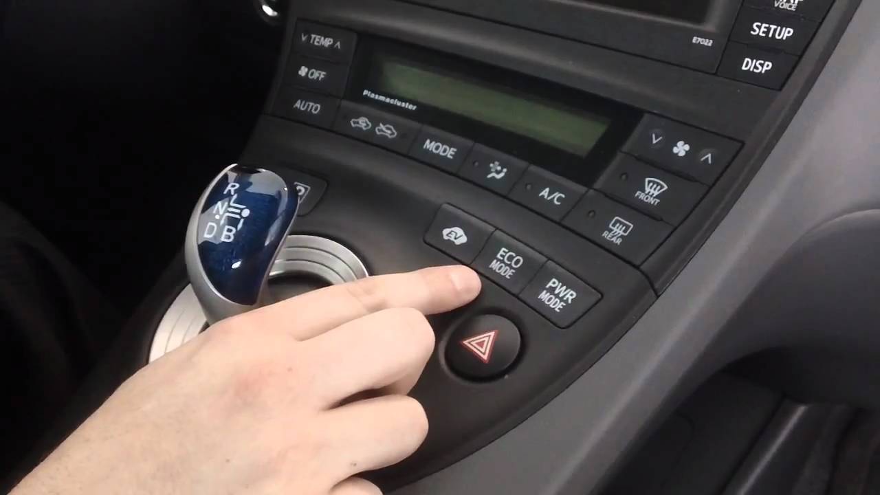 Trent's Tech Corner-Prius Power modes - YouTube