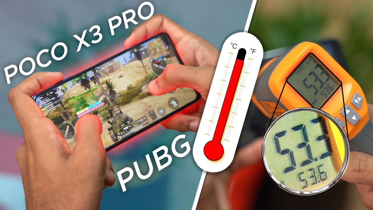 POCO X3 Pro PUBG Gaming Test - SEVERE Heating! - YouTube