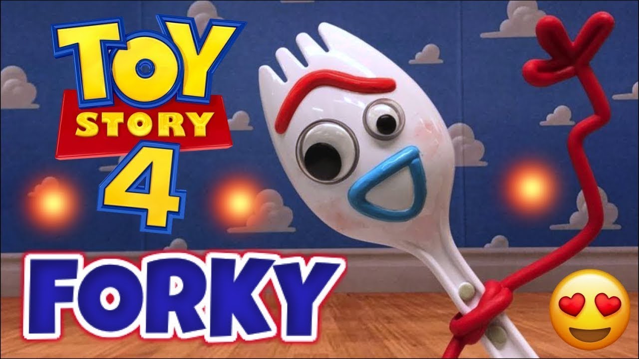 TOY STORY 4 Como Hacer a FORKY | Making Forky - YouTube
