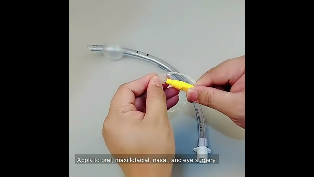 ICU Ett Airway Endotracheal Tube With Suction Catheter - YouTube