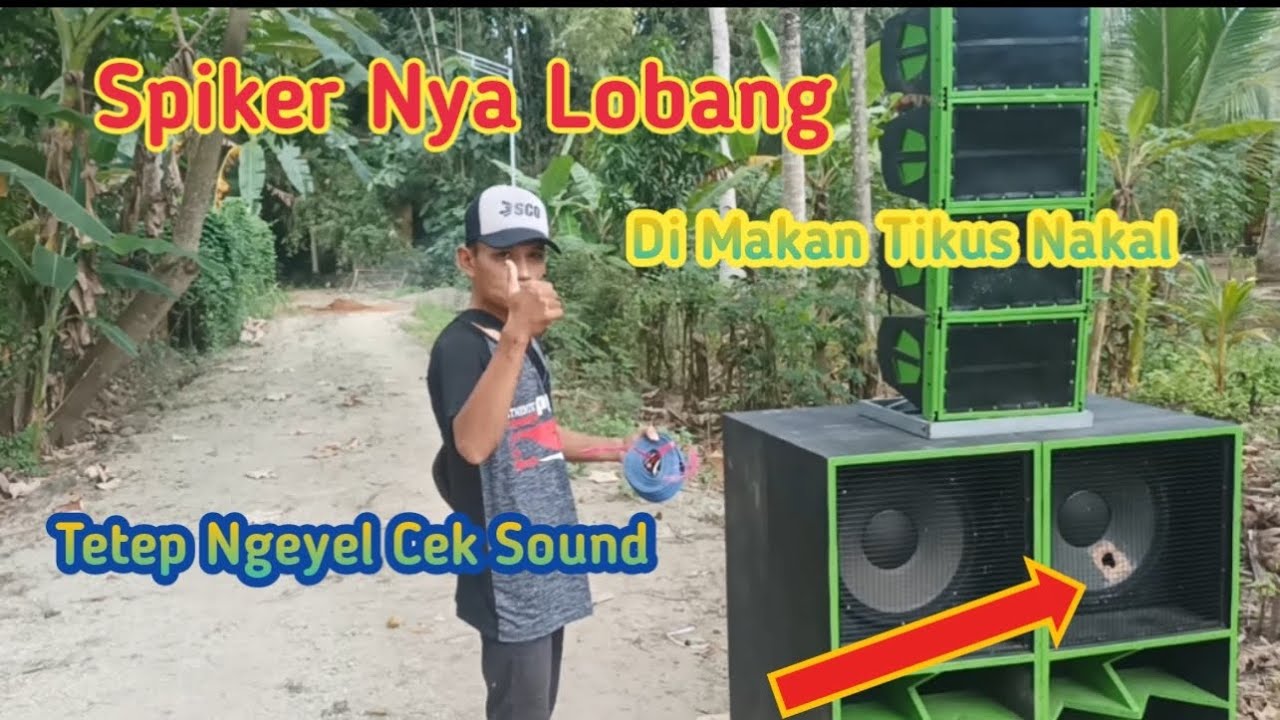 Cek Sound Miniatur Horeg Lagi Loading Bersama Crew SA AUDIO - YouTube