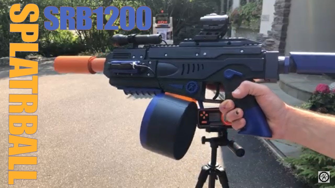 Best Looking Splatrball SRB1200 Mod Ever - Demo and FPS Test - YouTube