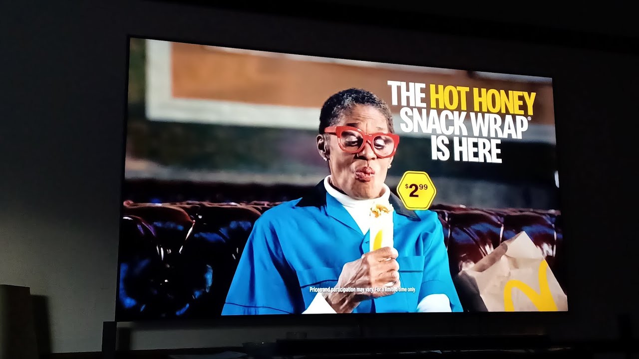 McDonald's🍟 2026 Commercial 2 - Hot Honey Snack Wrap (:15) - YouTube