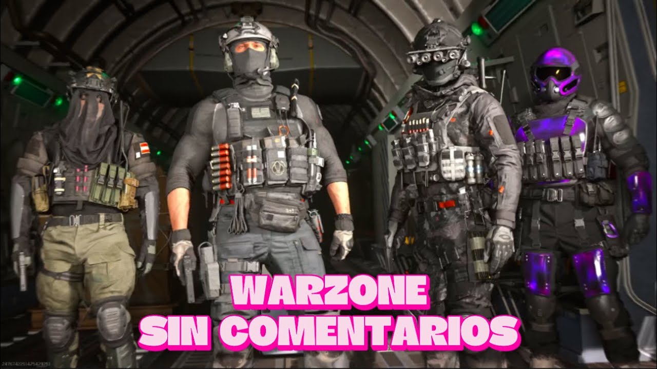 Call Of Duty Warzone 3 SQUAD | Gameplay Sin Comentarios - No Commentary ...