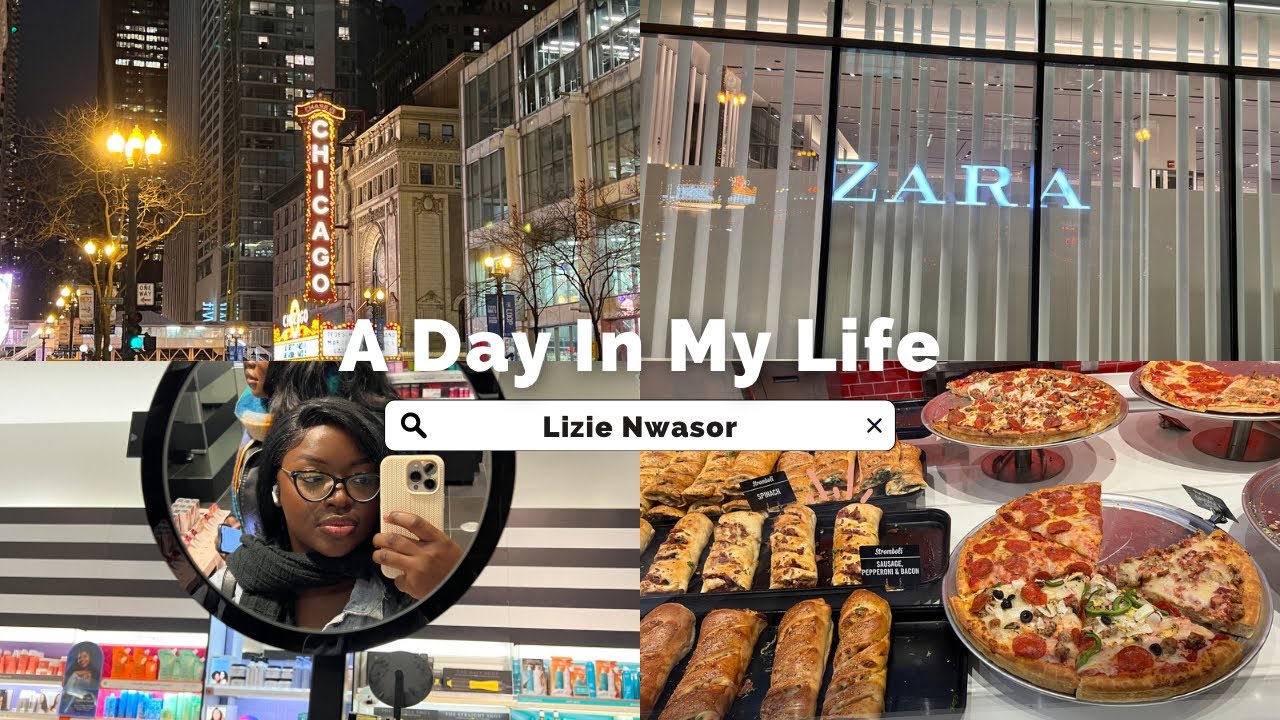 A DAY OUT IN CHICAGO: STUDYING, ZARA TRY ON, SEPHORA RUNS - LIZIE ...