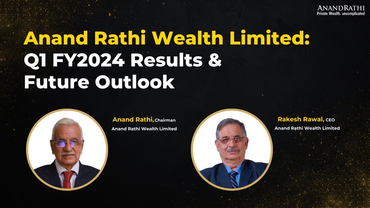 Founder & Chairman Mr. Anand Rathi Chairman and CEO, Mr. Rakesh Rawal ...