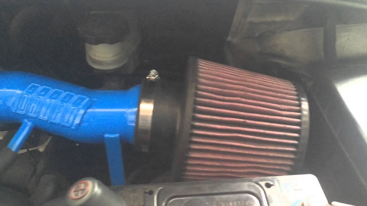 Hyundai Getz air intake system (DRIFT Xaust)! - YouTube