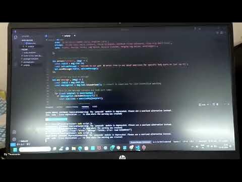 WD-301 project assignment 1|| telegram chatbot using node js - YouTube